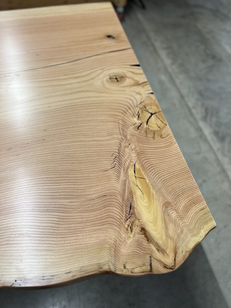 Old Growth Douglas Fir Dining Table - The Oregon Table Co
